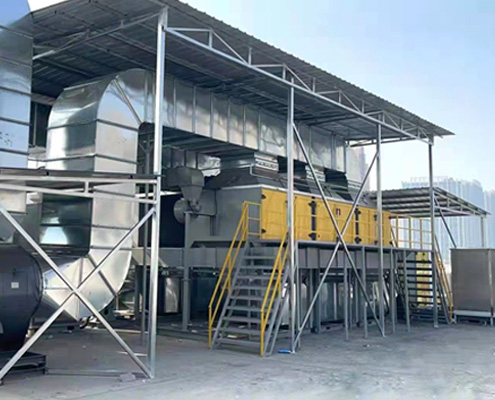Exhaust Air Purification - Spray Paint Gas Treatment Equipment
